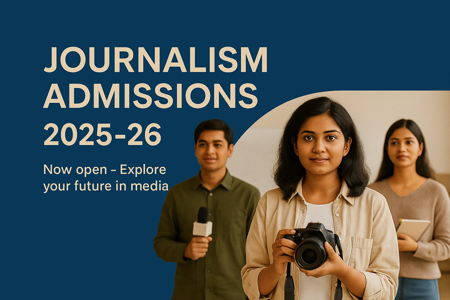 ADMISSIONS INTO JOURNALISM COURSES 2025-2026 – A P College of Journalism